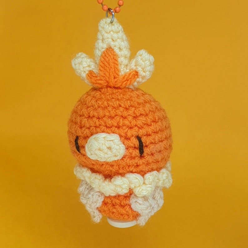 Amigurumi Pokemon Torchic, Little Crochet Plush Pokemon Amigurumi - Etsy