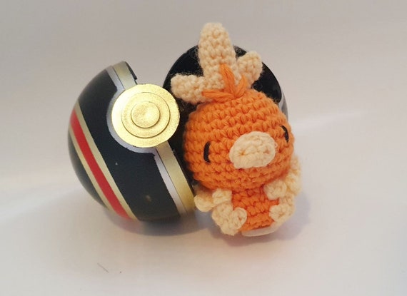 Amigurumi Pokemon Torchic Little Crochet Plush Pokemon | Etsy
