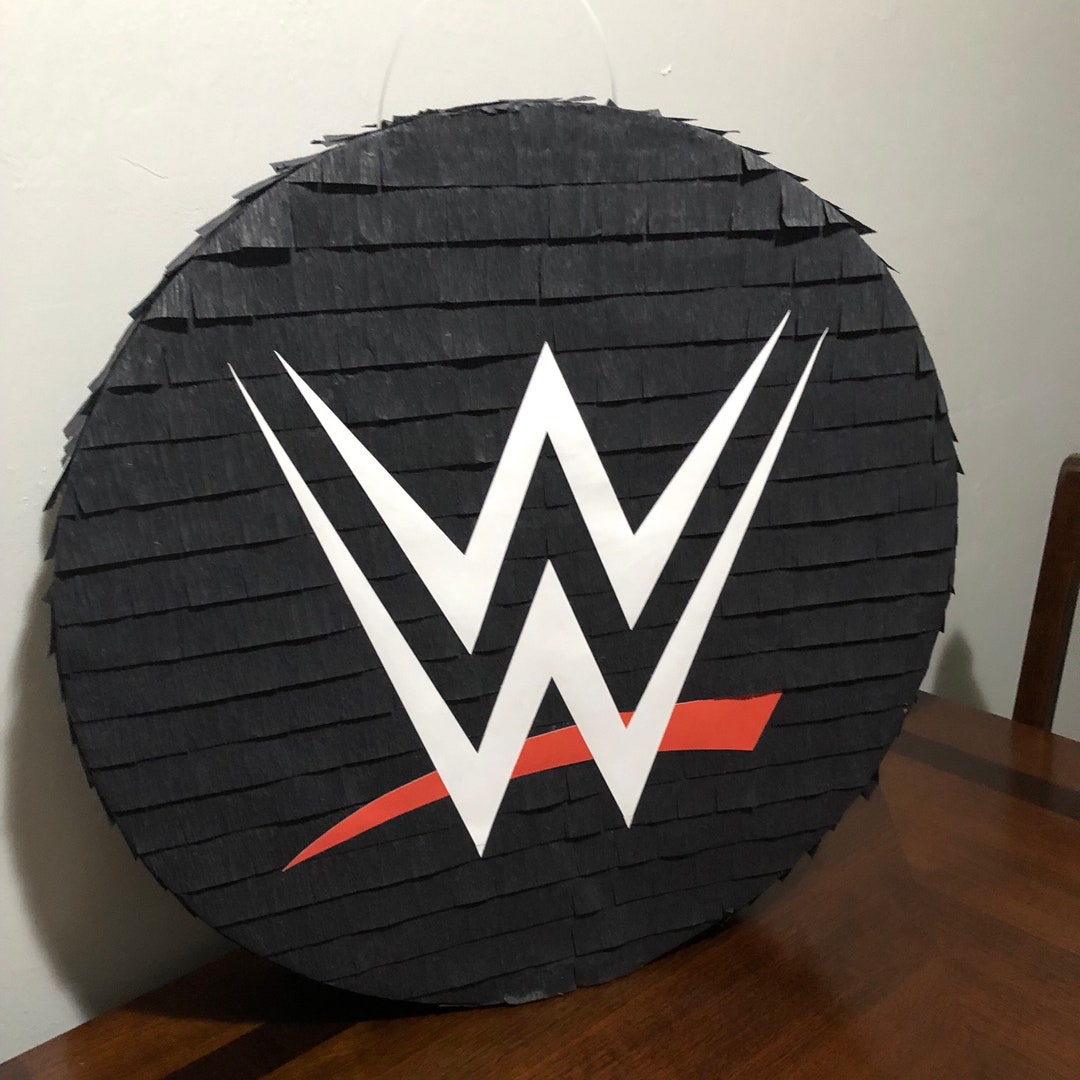 WWE Piñata Wrestling WWE Logo - Etsy