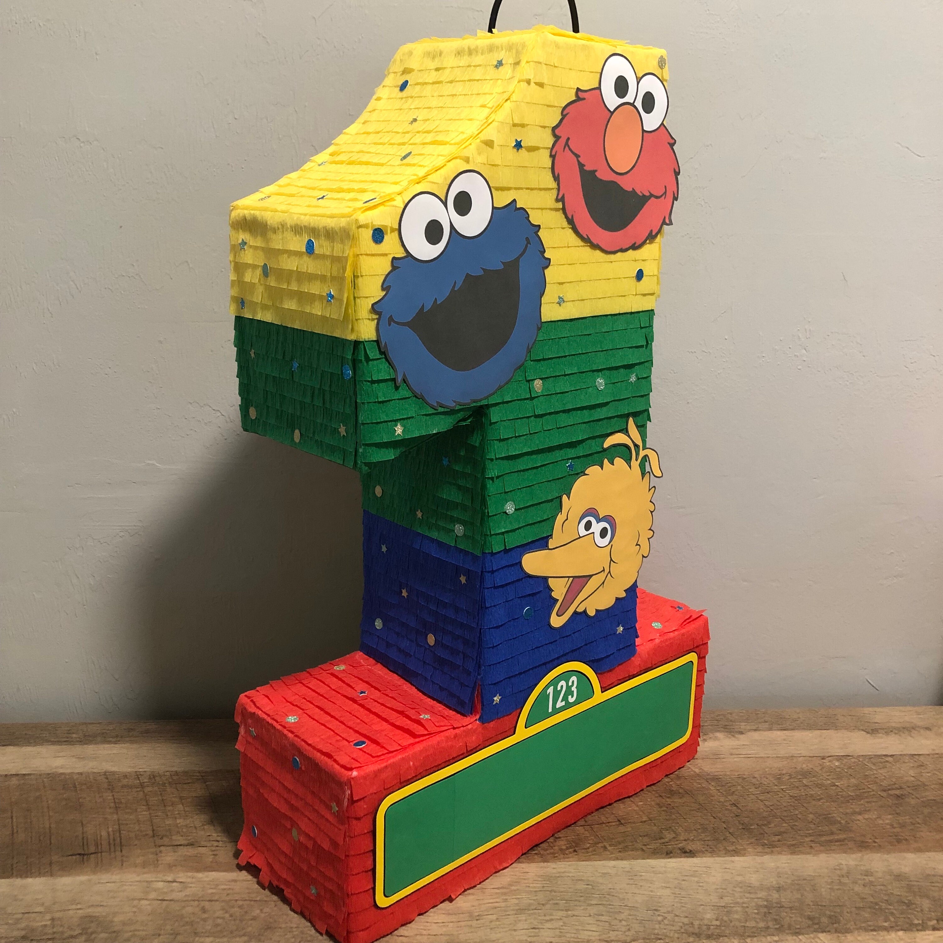 Sesame Street Pinata First Birthday One Pinata Elmo - Etsy