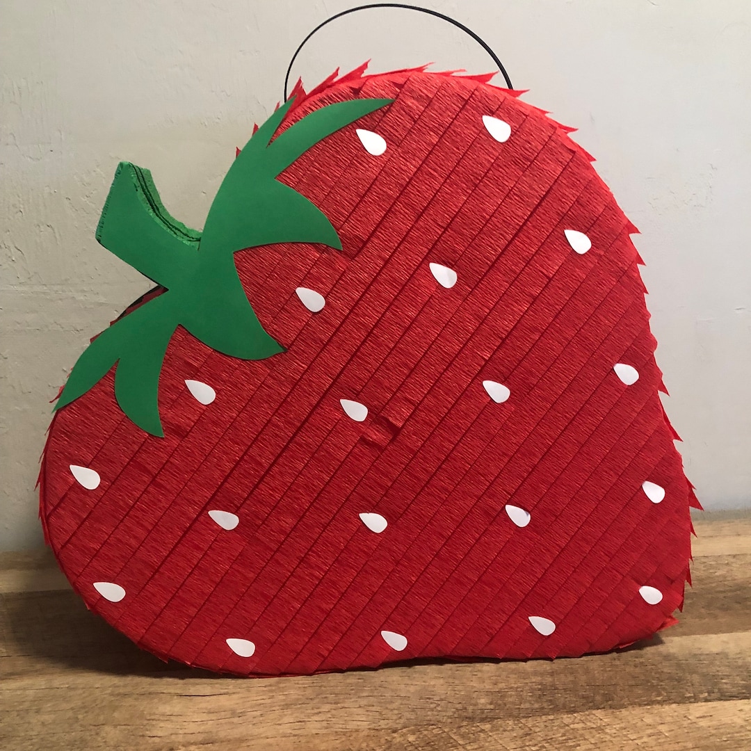 Strawberry Piñata | Berry First Birthday | Sweet One - Etsy
