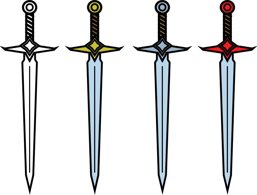 Cool Fantasy Swords Drawings