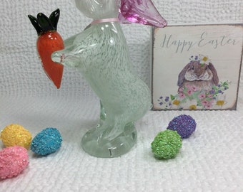 Glass Easter Bunny - Etsy