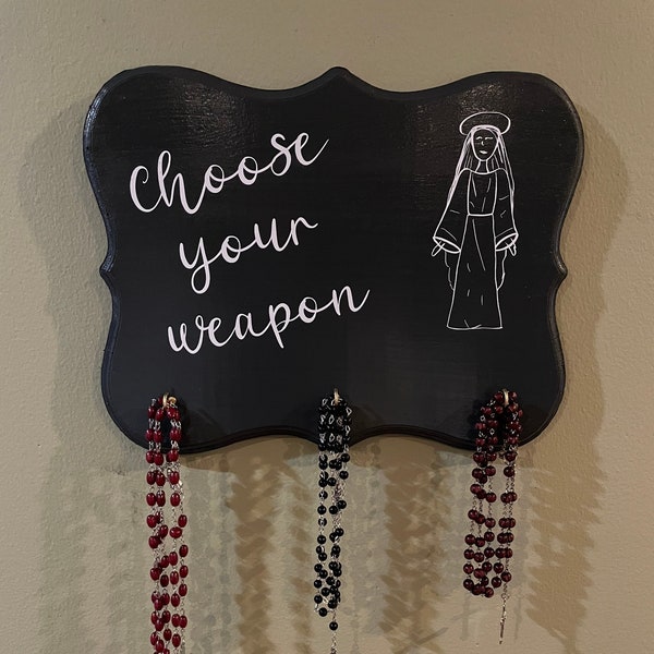 Rosary Display - Etsy