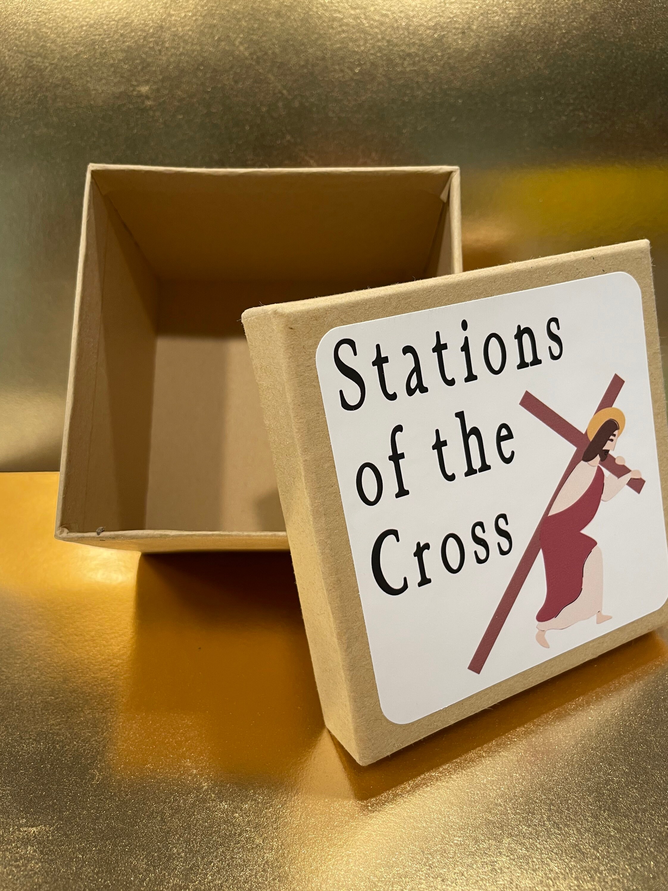 Kids Stations of the Cross Kit Catholic Gifts Catholic | Etsy