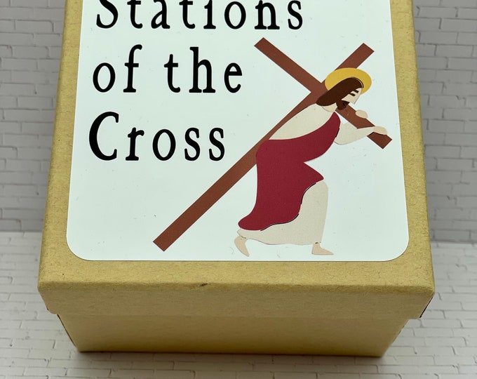 Kids Stations of the Cross Kit Catholic Gifts Catholic Kids - Etsy