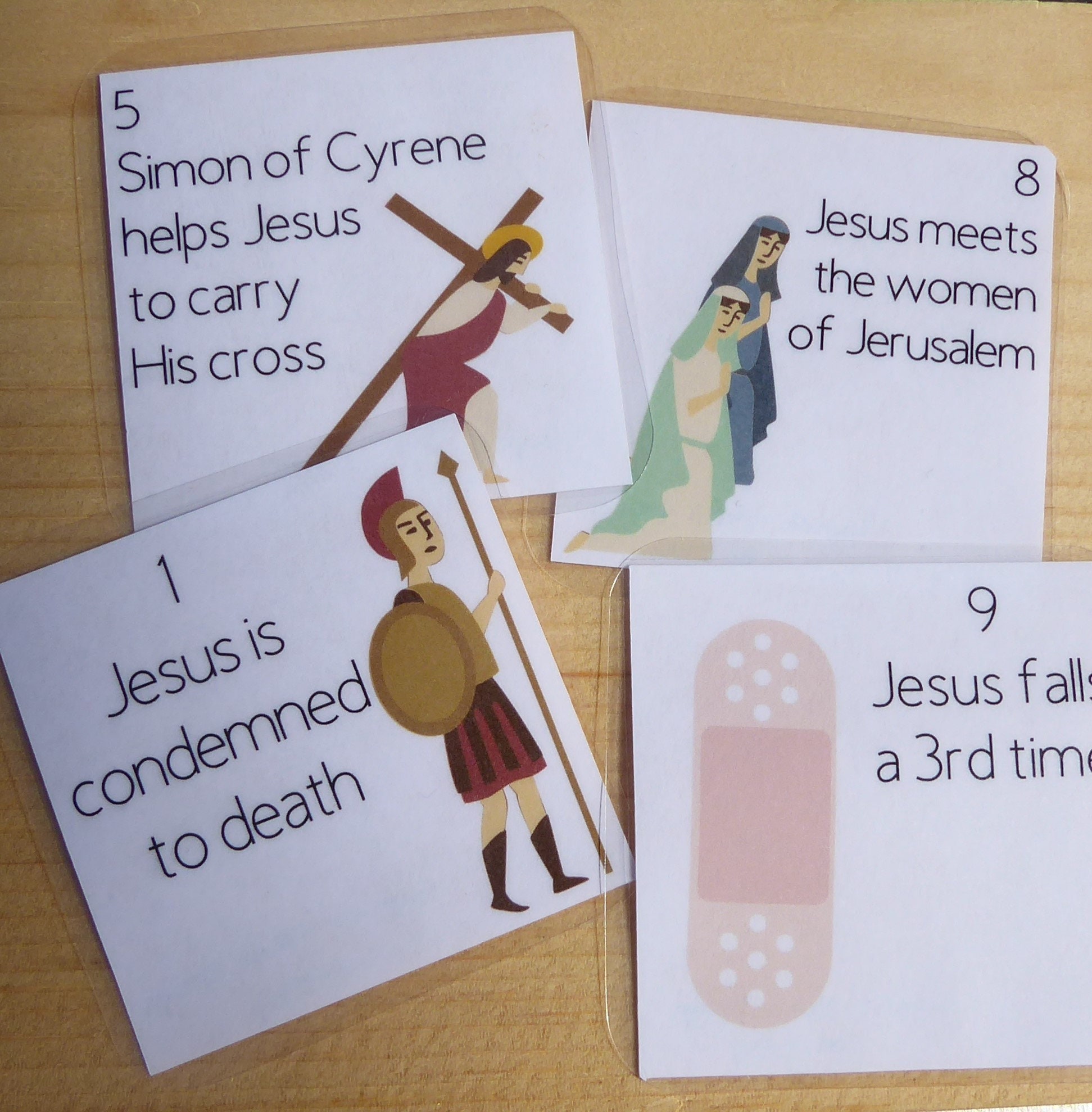 Kids Stations of the Cross Kit Catholic Gifts Catholic | Etsy