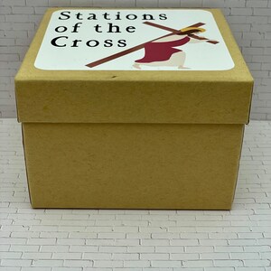Kids Stations of the Cross Kit - Catholic Gifts - Catholic Kids - Etsy