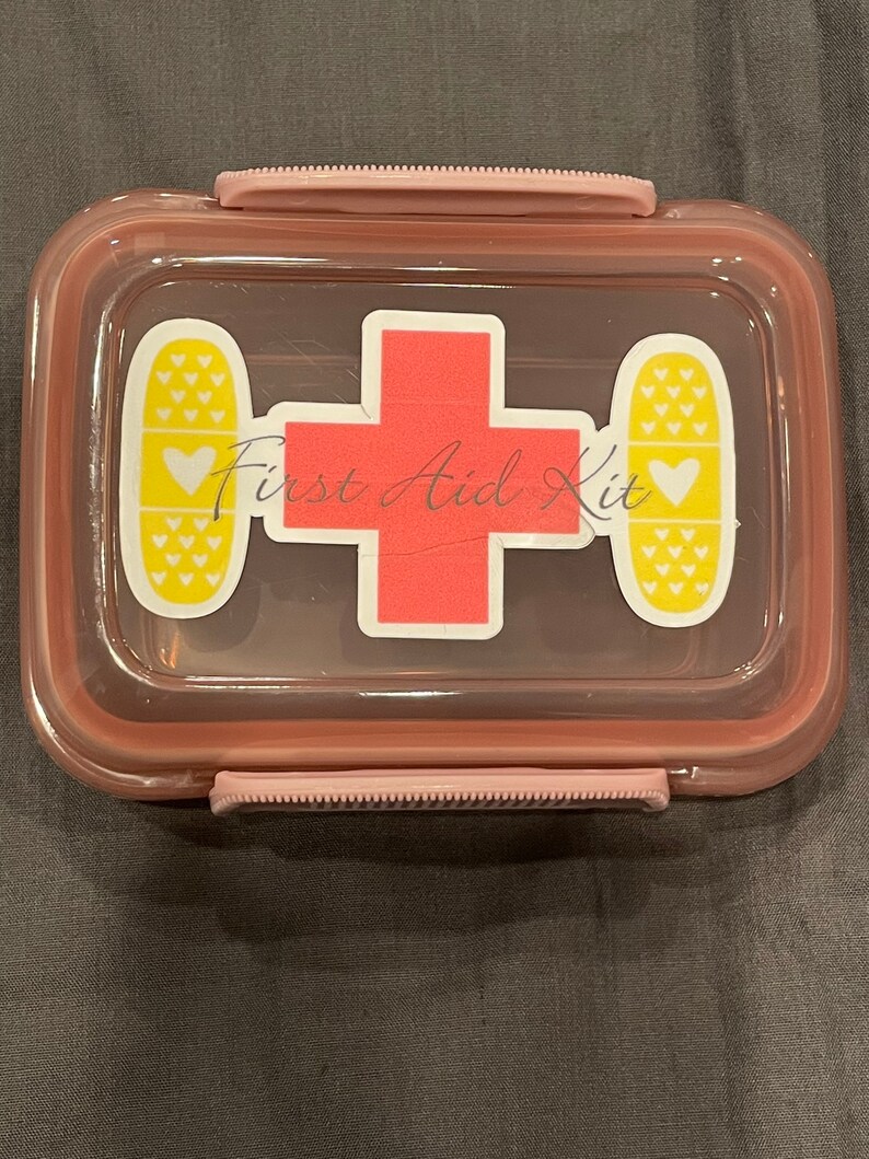 Travel First Aid Kit Container First Aid Container - Etsy