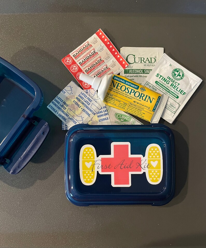 Travel First Aid Kit Container First Aid Container | Etsy