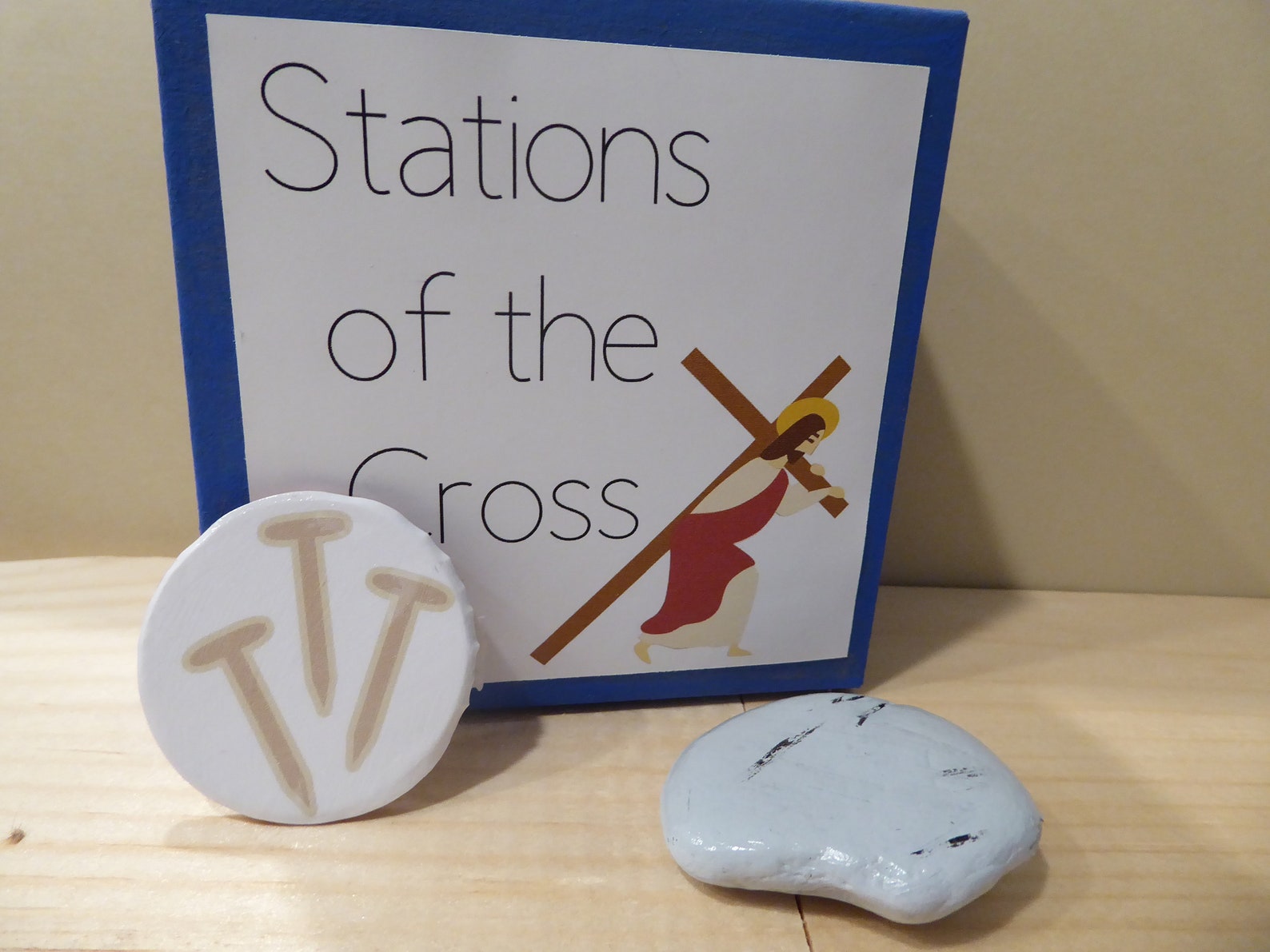 Kids Stations of the Cross Kit Catholic Gifts Catholic | Etsy