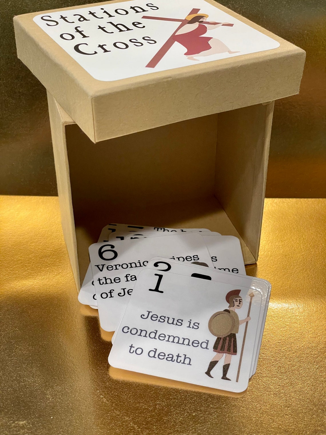 Kids Stations of the Cross Kit Catholic Gifts Catholic | Etsy