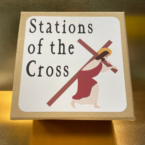 Printable Stations of the Cross Banner Catholic Lent - Etsy
