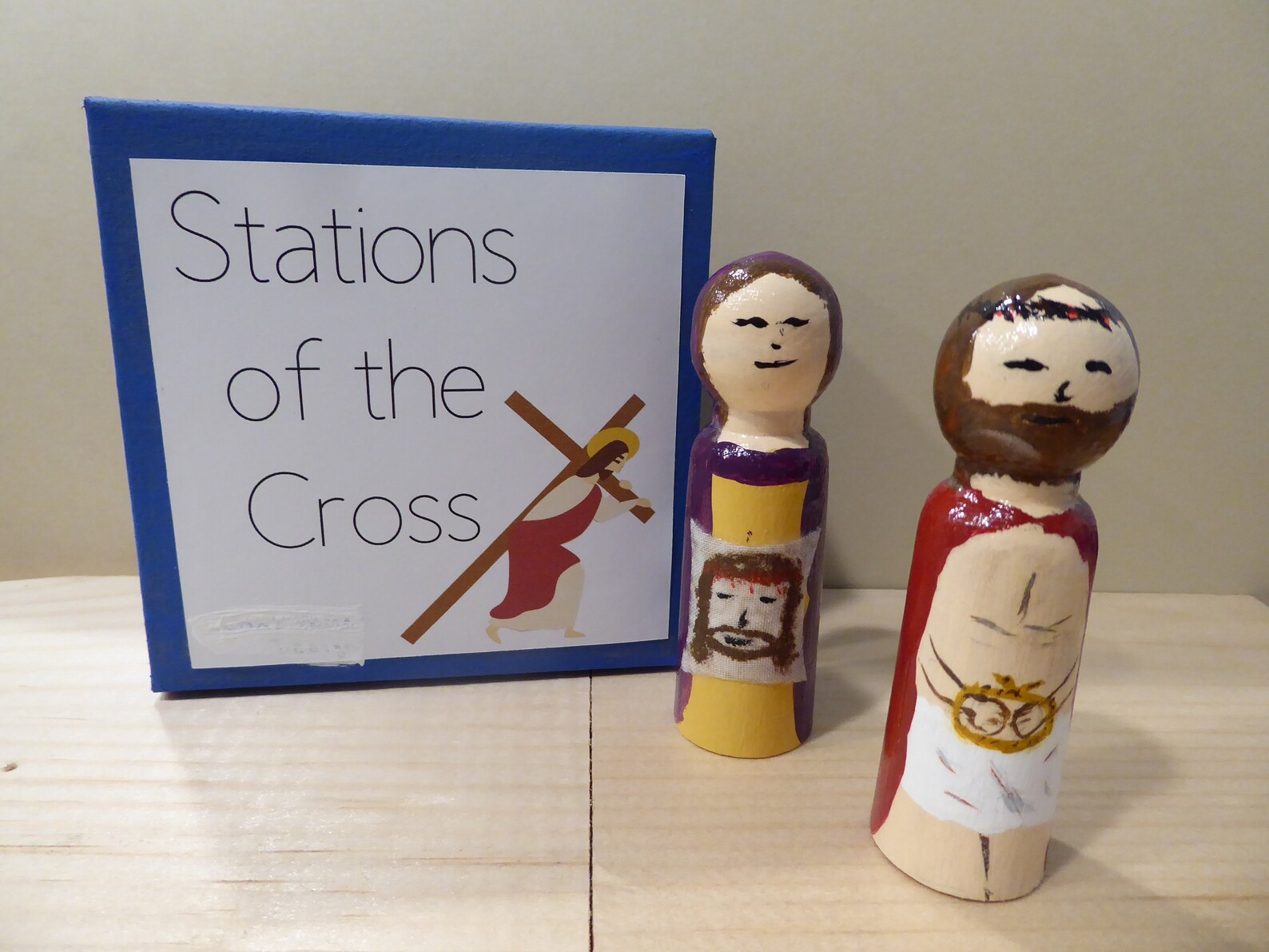 Kids Stations of the Cross Kit Catholic Gifts Catholic | Etsy