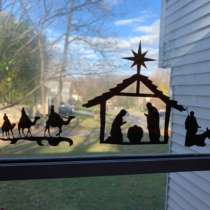 Nativity Decal - Etsy UK