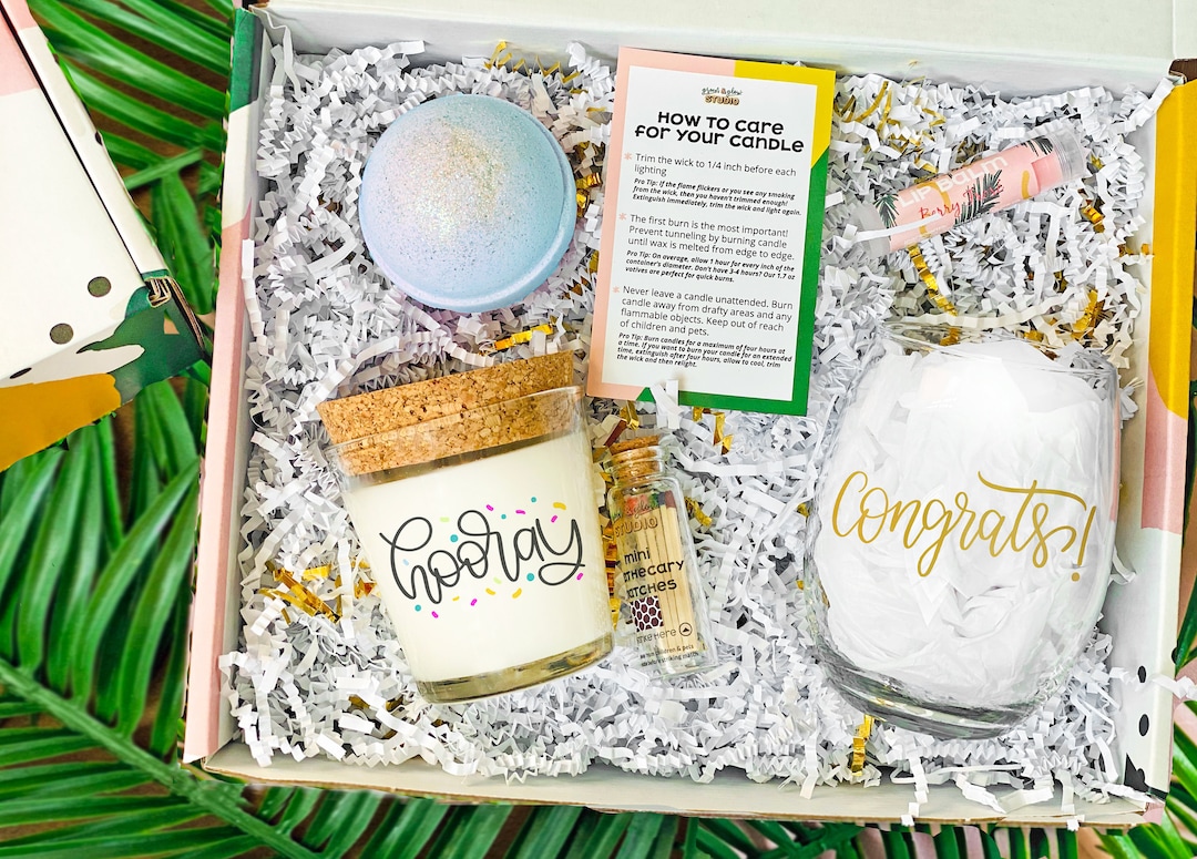 Hooray Congratulations Gift Box New Job Gift Congrats Promotion Gift ...