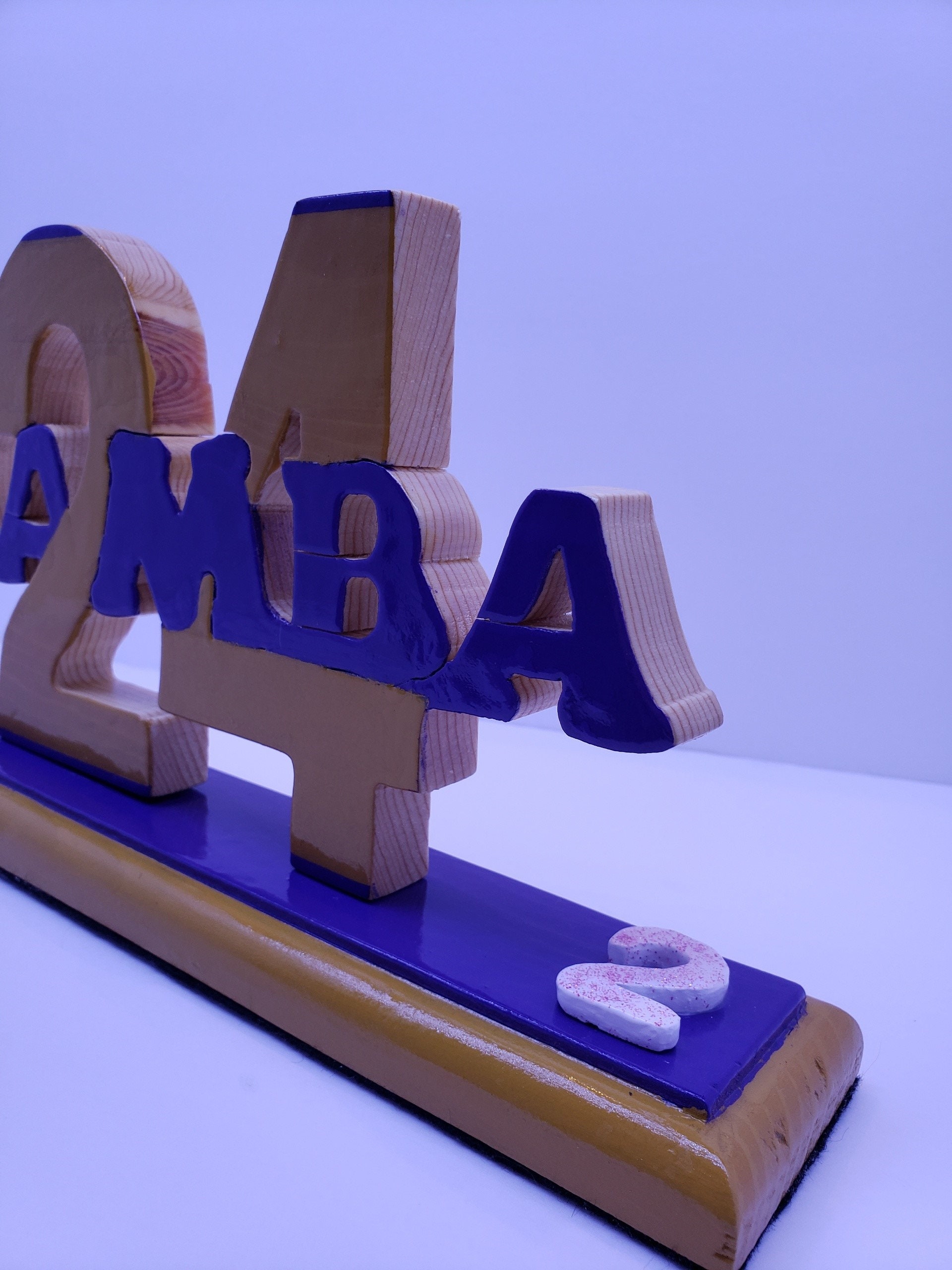 Kobe Bryant Wood Art Sign " MAMBA " - Etsy