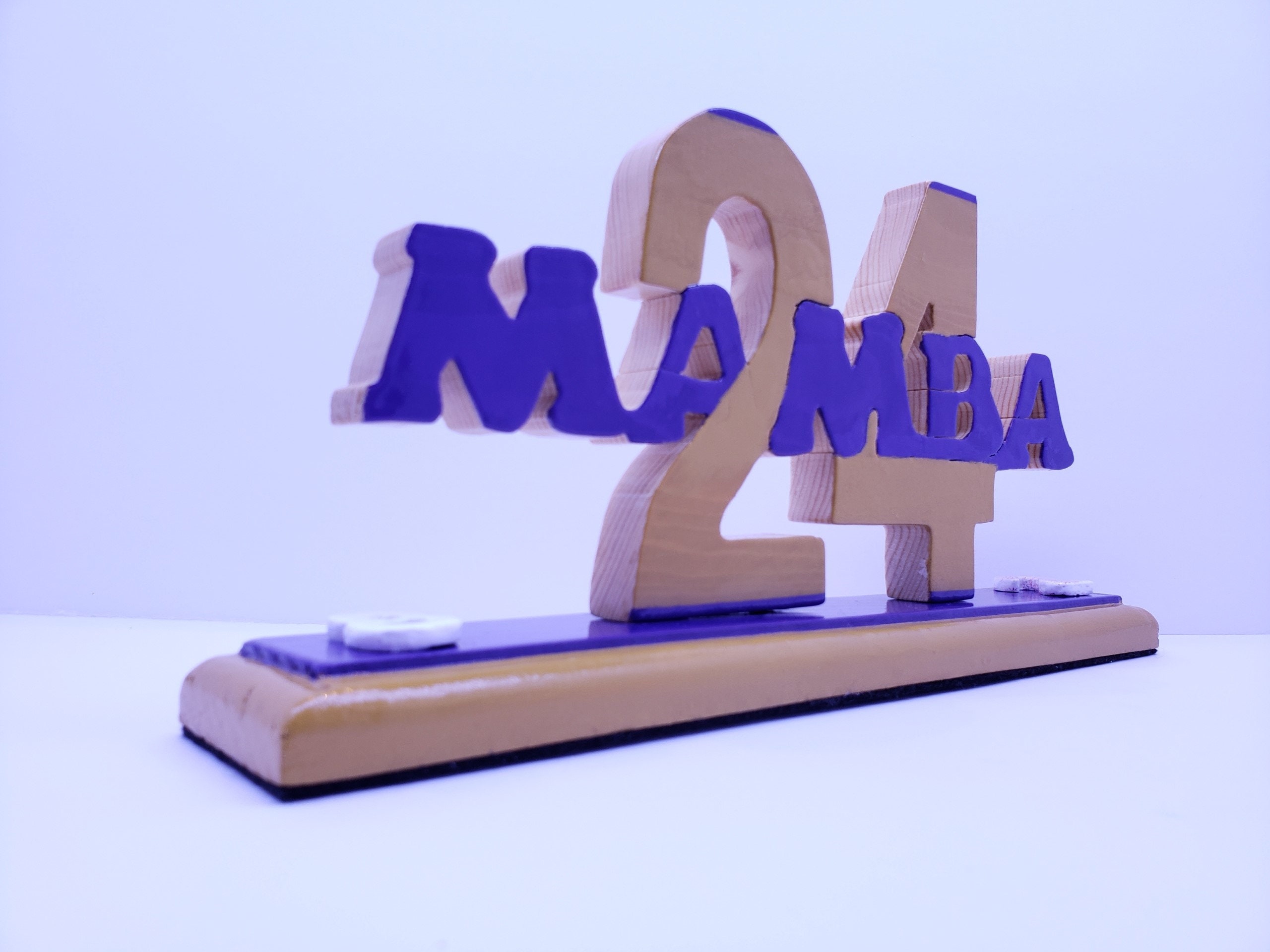 Kobe Bryant Wood Art Sign MAMBA - Etsy