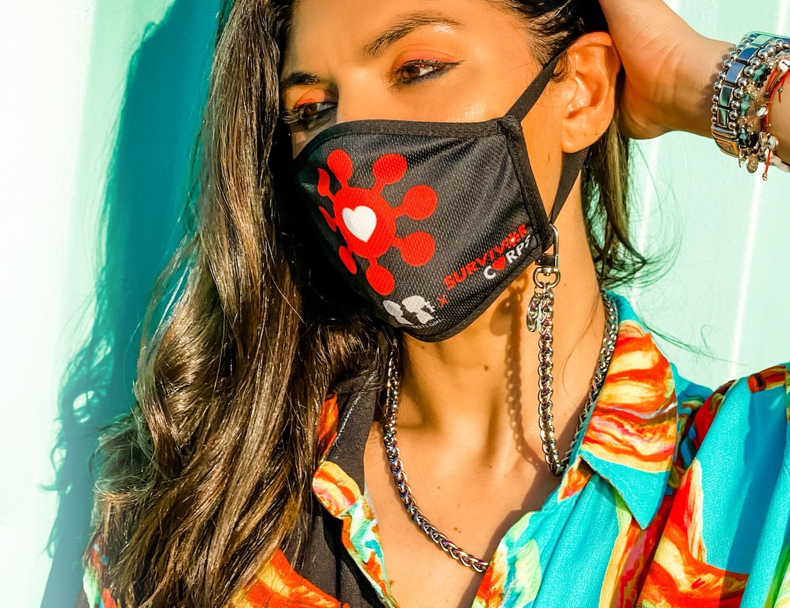 Face Mask Long Chain Necklace Straps - Etsy