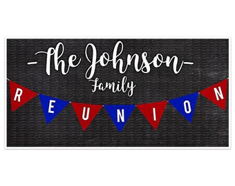 Family reunion banner | Etsy