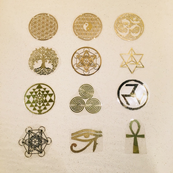 Sacred Geometry Sticker - Etsy