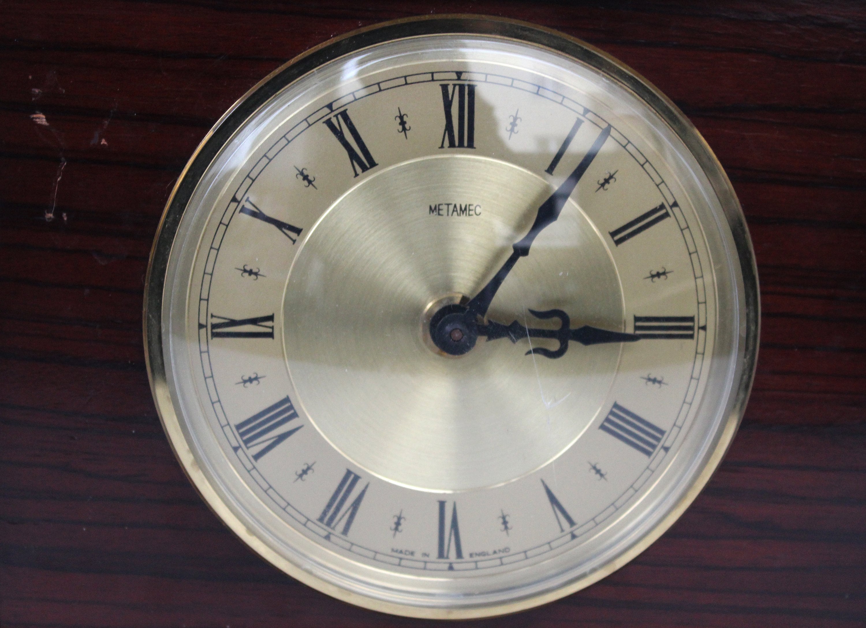 Metamec 8 Day Mechanical Wind up Mantle Clock From 1960s - Etsy