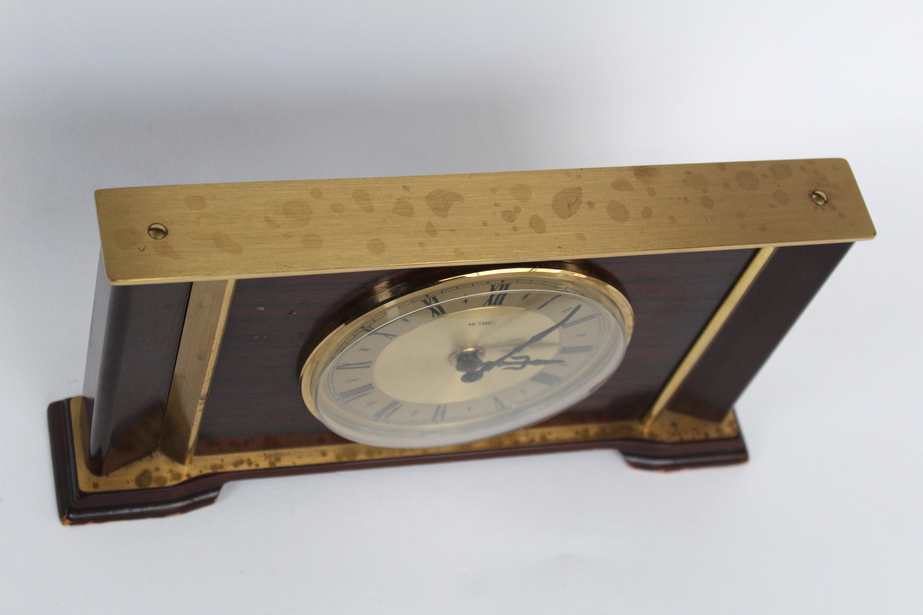 Metamec 8 Day Mechanical Wind up Mantle Clock From 1960s - Etsy