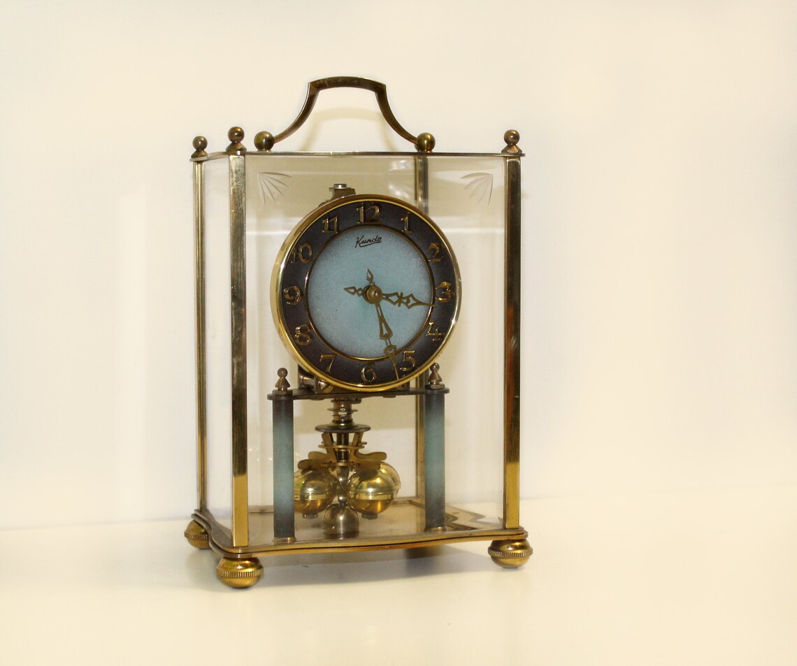 Well Working Kundo 400 Day Clock Mantel Clock From 1953 - Etsy