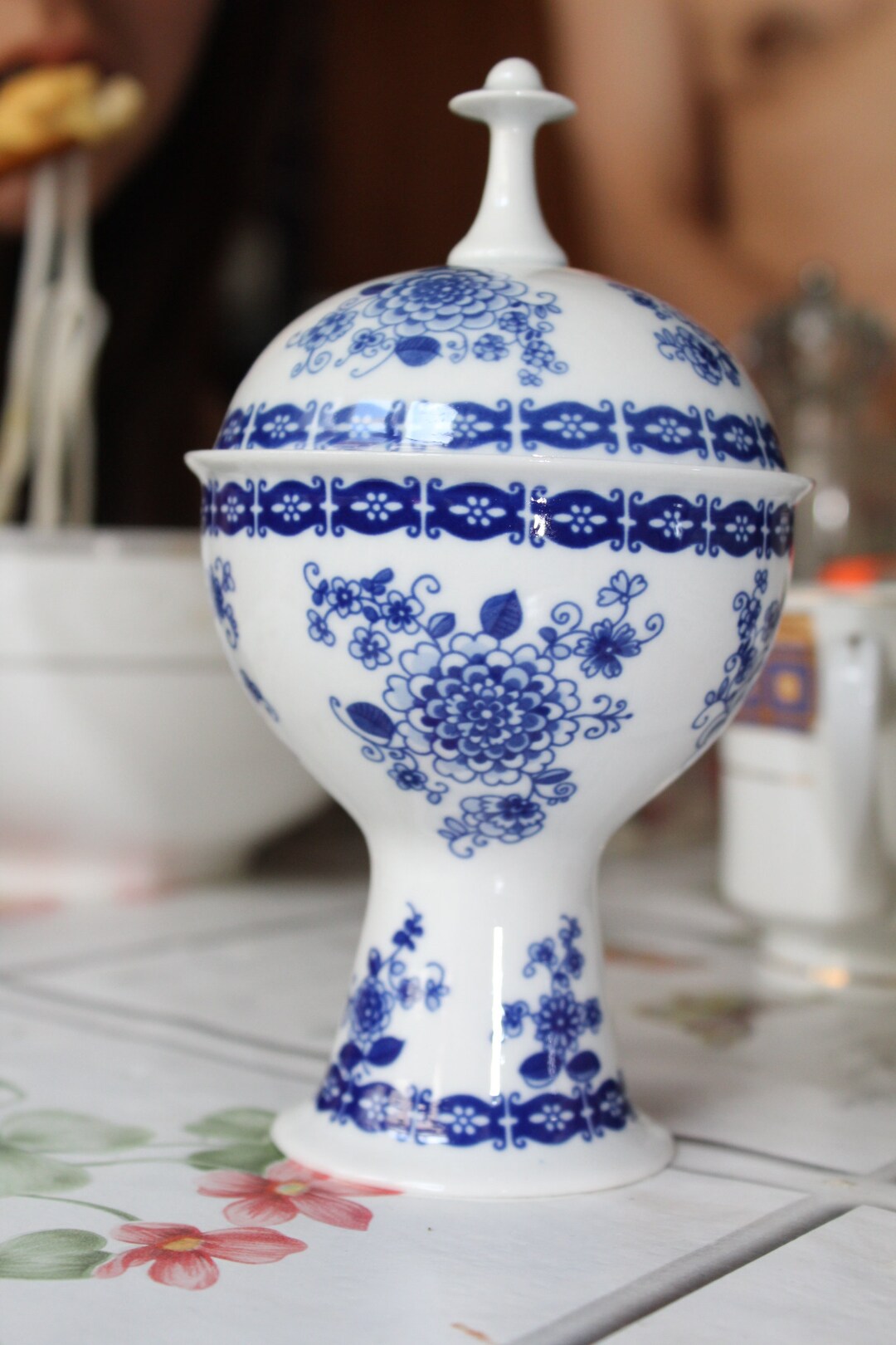 Ginger Jar/ Lidded Jar Unter Weiss Bach Made in GDR - Etsy