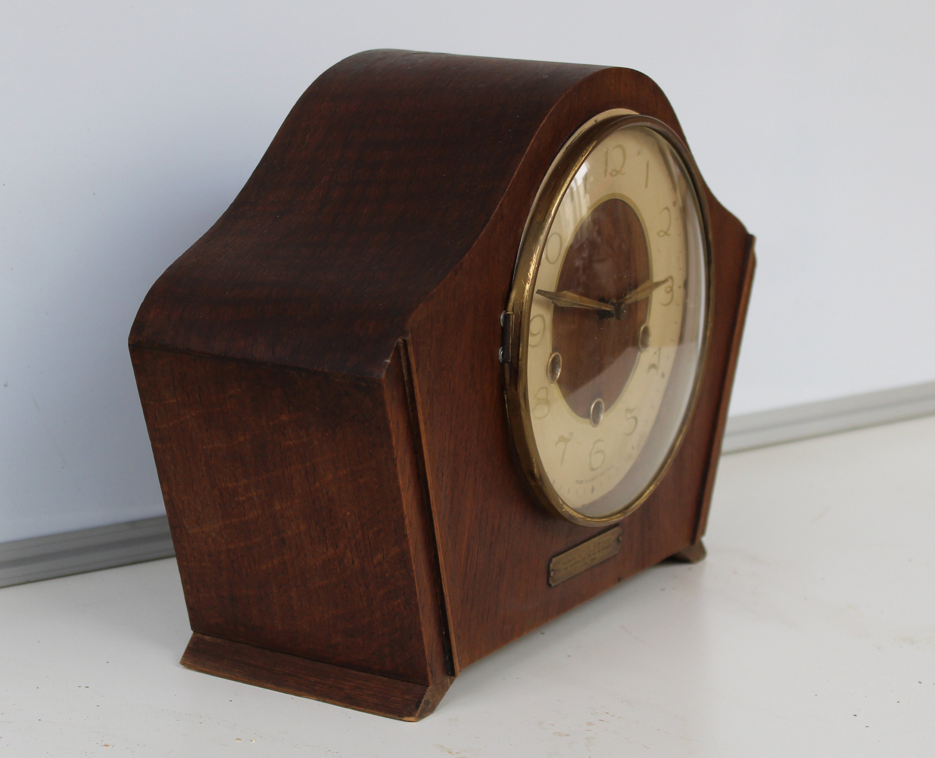 Vintage English Art Deco Mantel Clock – Musical Westminste Smiths ...