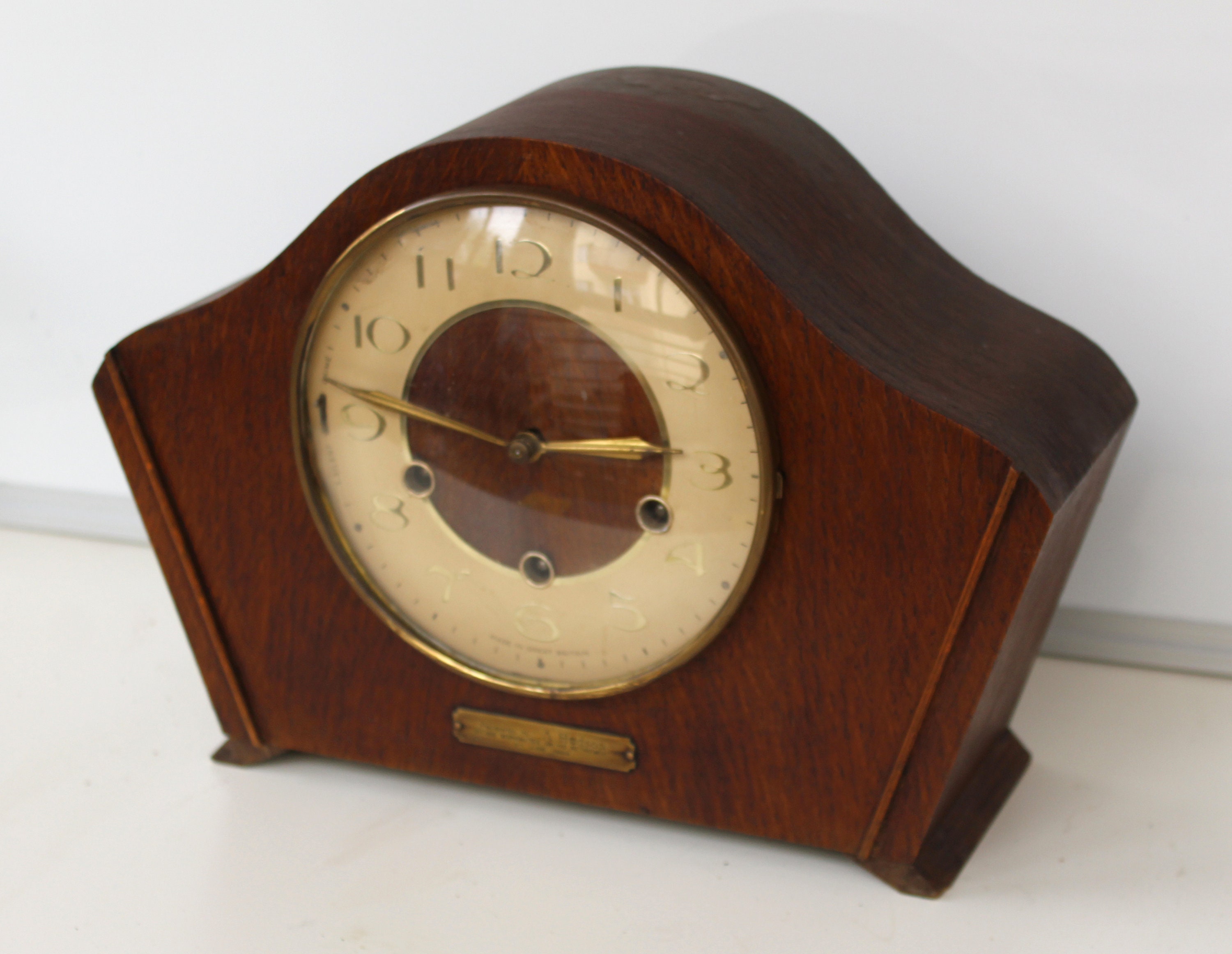 Vintage English Art Deco Mantel Clock – Musical Westminste Smiths ...