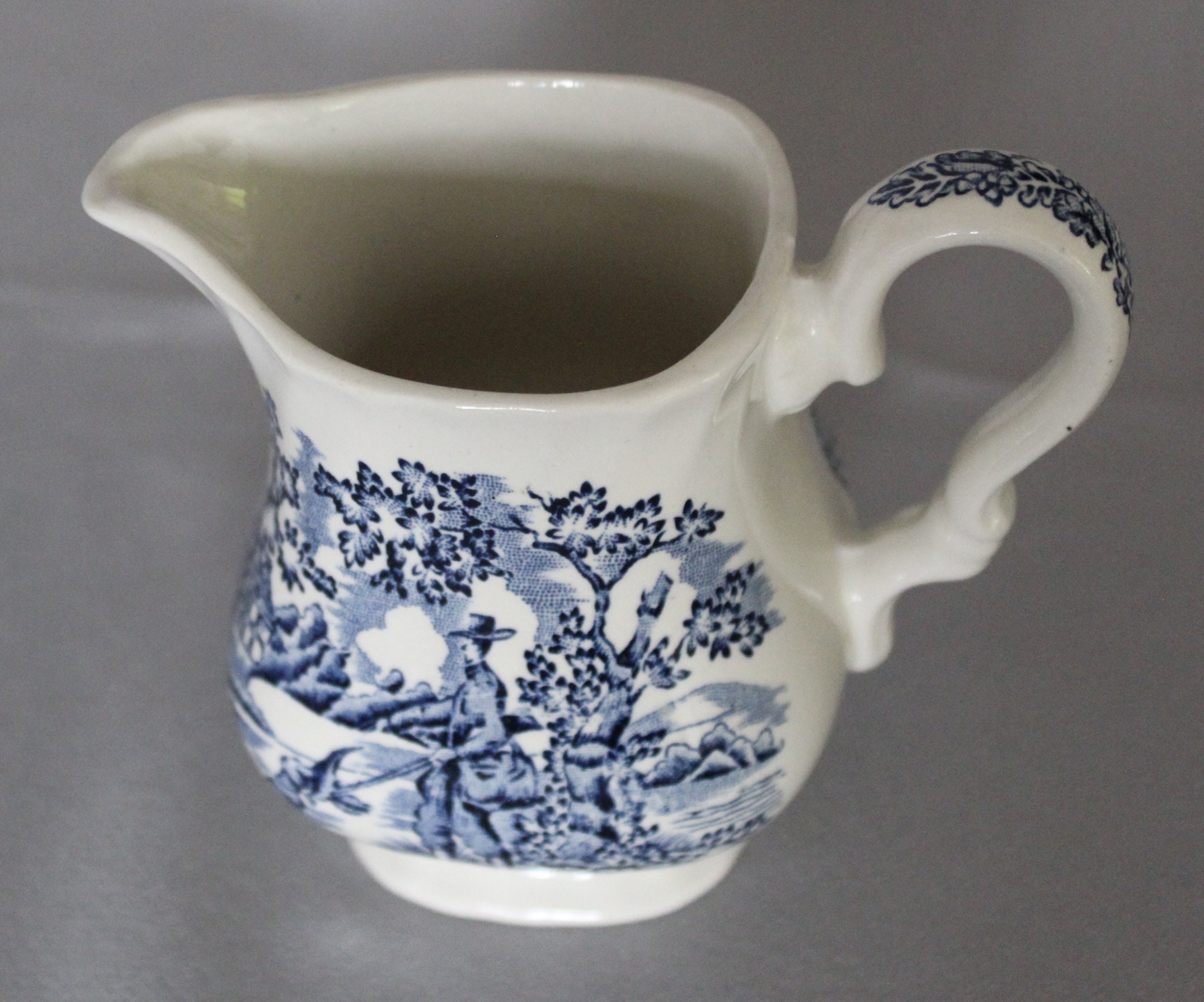 Milk Jug THE HUNTER by Myott Made in England, 1982 - Etsy