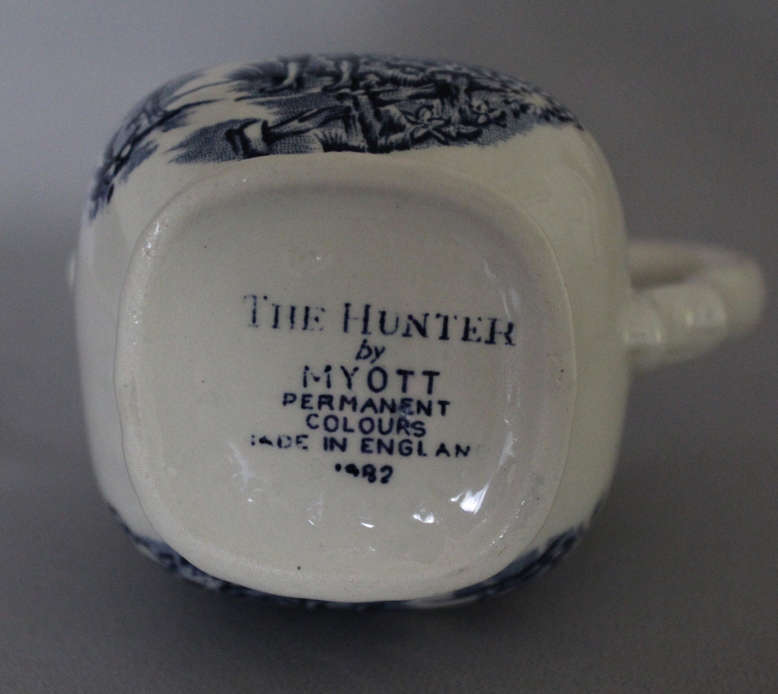 Milk Jug THE HUNTER by Myott Made in England, 1982 - Etsy