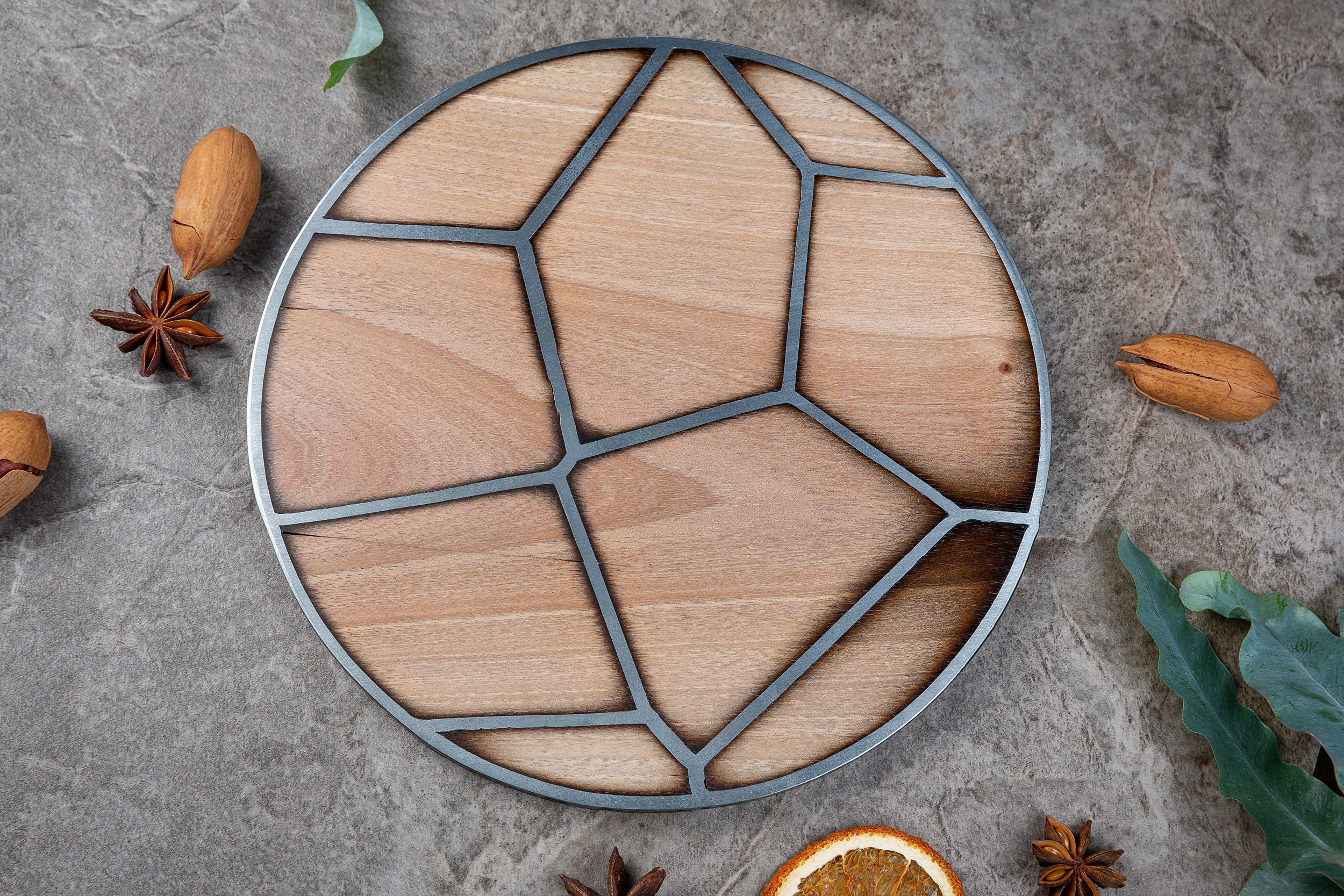 Hand-cast Solid Metal Trivet Men Gifts Industrial Pan Stand - Etsy