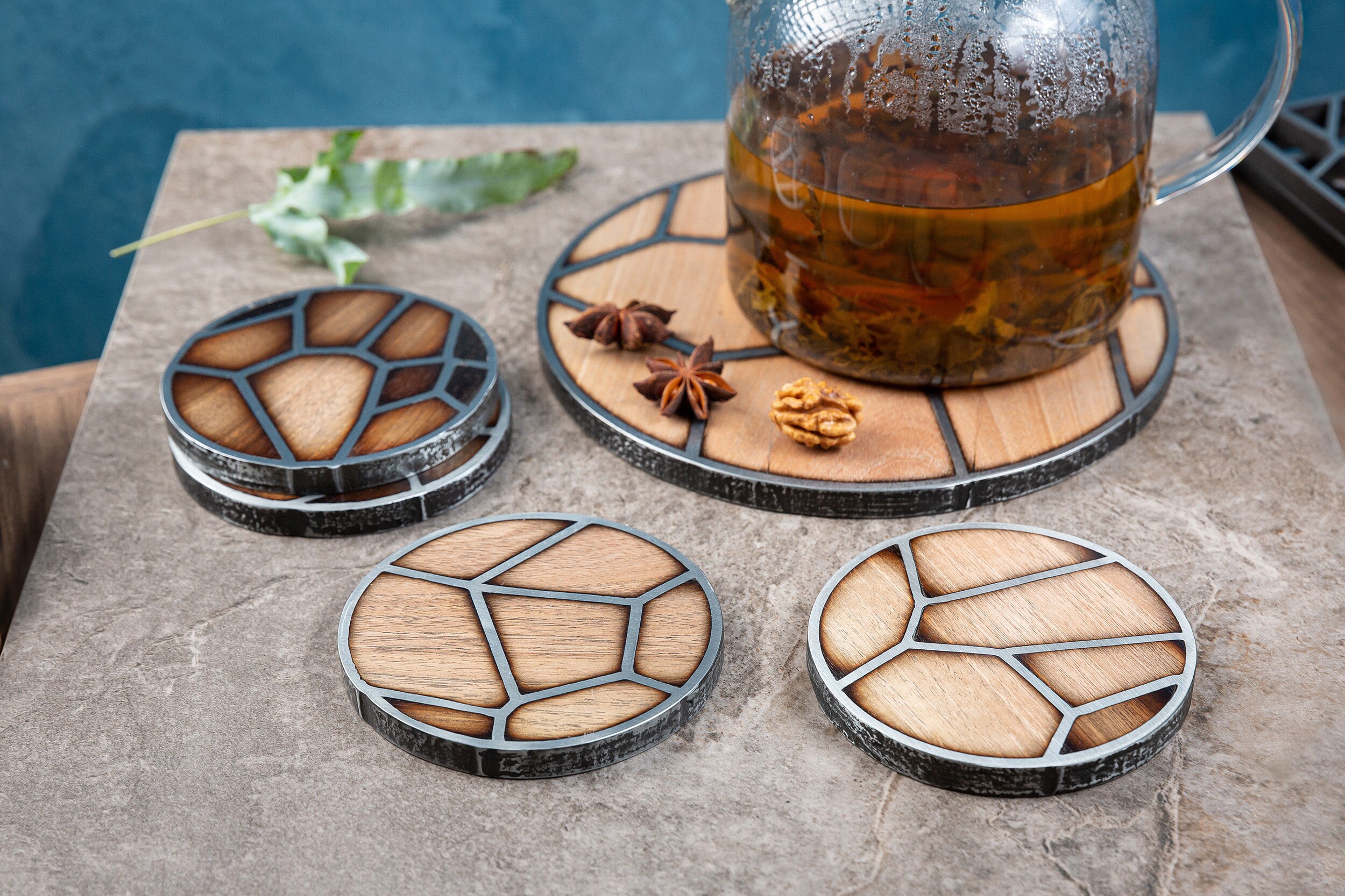 Hand-cast Solid Metal Trivet Men Gifts Industrial Pan Stand - Etsy