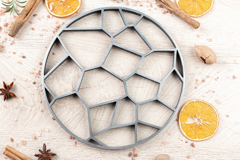 Hand-cast Solid Metal Trivet Anniversary Gifts Industrial Pan Stand for ...