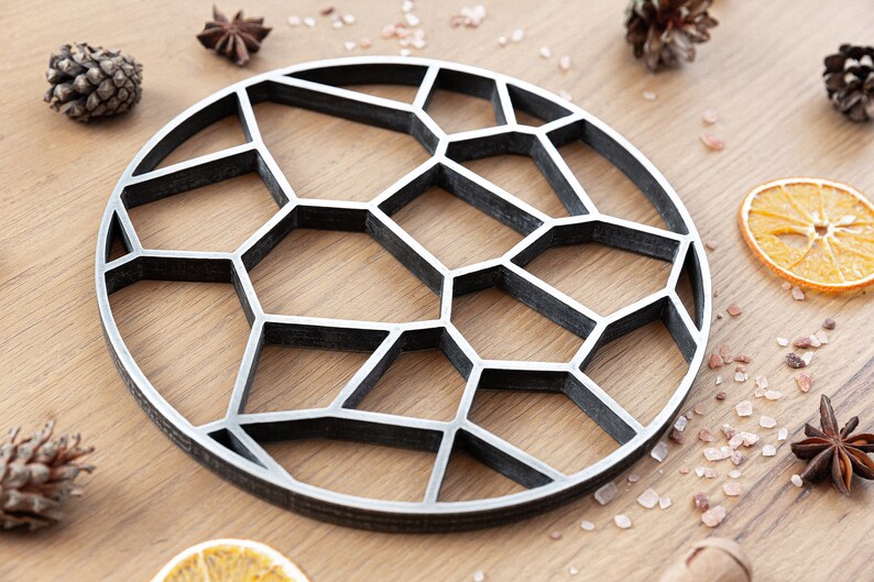 Hand-cast Solid Metal Trivet Anniversary Gifts Industrial Pan Stand for ...