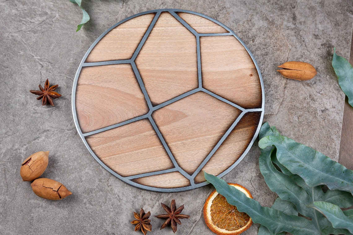 Hand-cast Solid Metal Trivet Men Gifts Industrial Pan Stand - Etsy