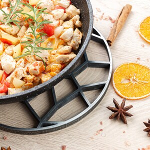 Hand-cast Solid Metal Trivet Anniversary Gifts Industrial Pan Stand for ...