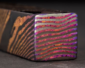 Knife Blank Huge Giant Drop Point Large Damascus High Carbon - Etsy