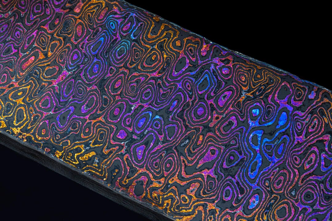 Crystallized Zrti Billet (raindrop Pattern) 18" X 2" X 0.2" - Crystal ...