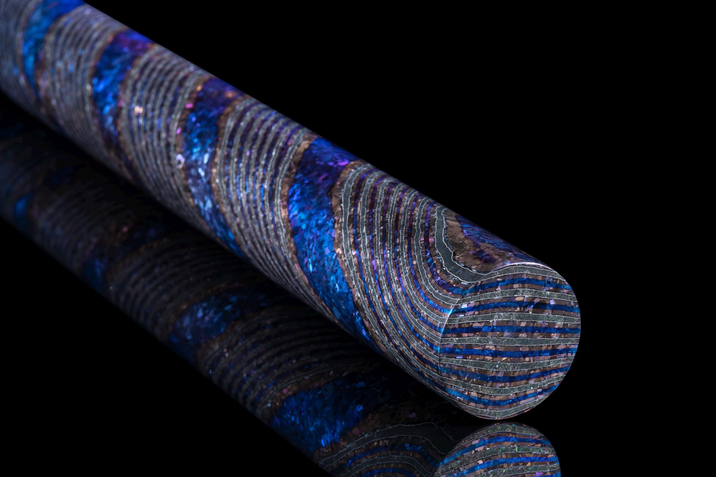 Crystallized Zrti Rod V2 (2ti + 1zr / Crystals on Zr / Twist Pattern ...