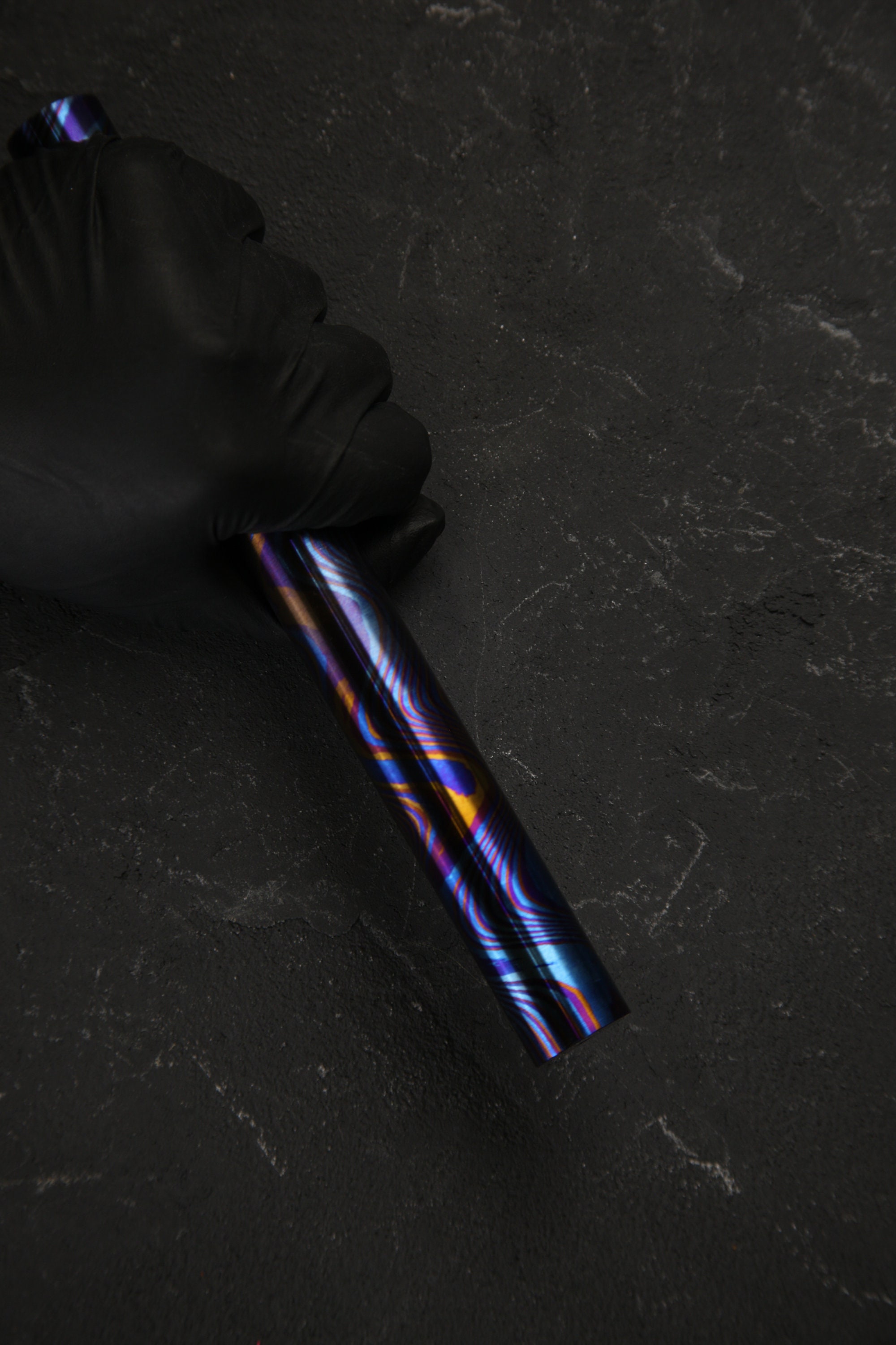 4 Alloy Titanium Damascus Rod wave Pattern 5 Length X - Etsy UK