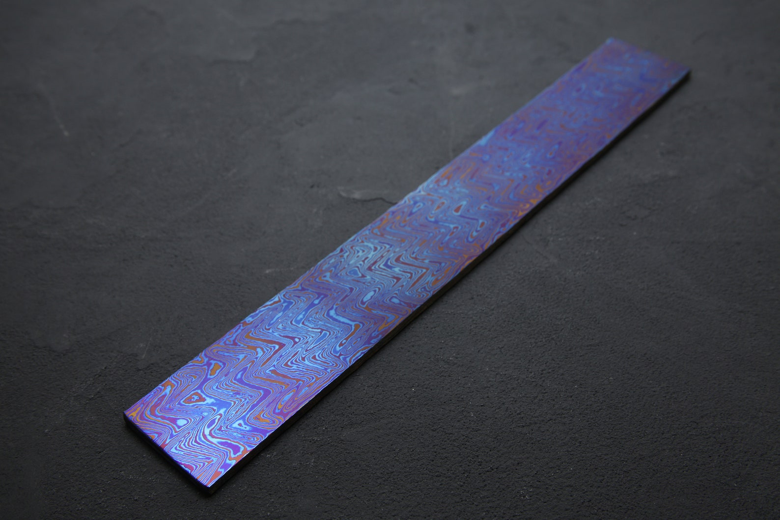Titanium Damascus Billet 15 X 2 X .2 - Etsy