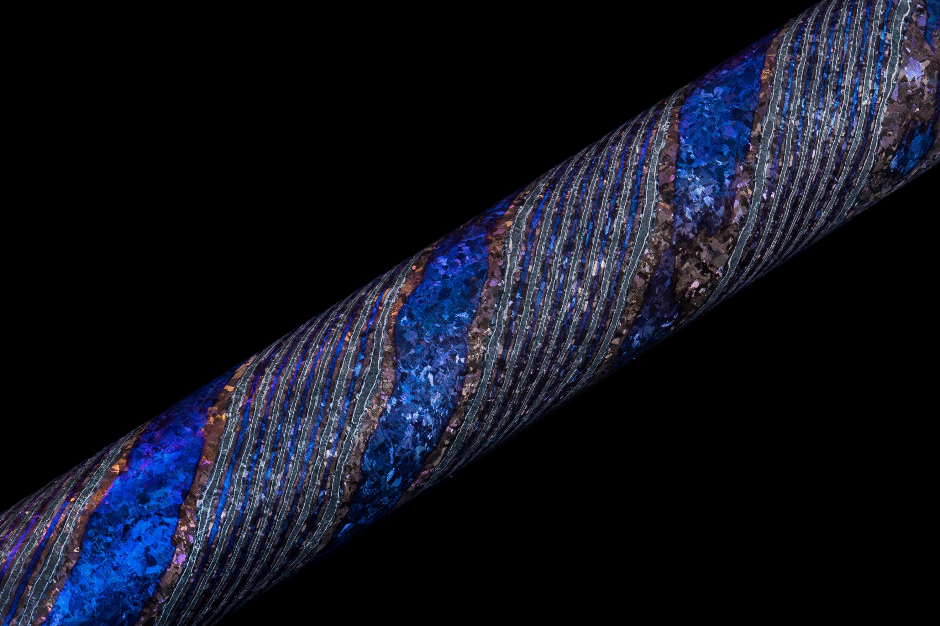 Crystallized Zrti Rod V2 (2ti + 1zr / Crystals on Zr / Twist Pattern ...