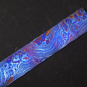 Titanium Damascus Billet - Custom Size - Pattern on Both Sides ...