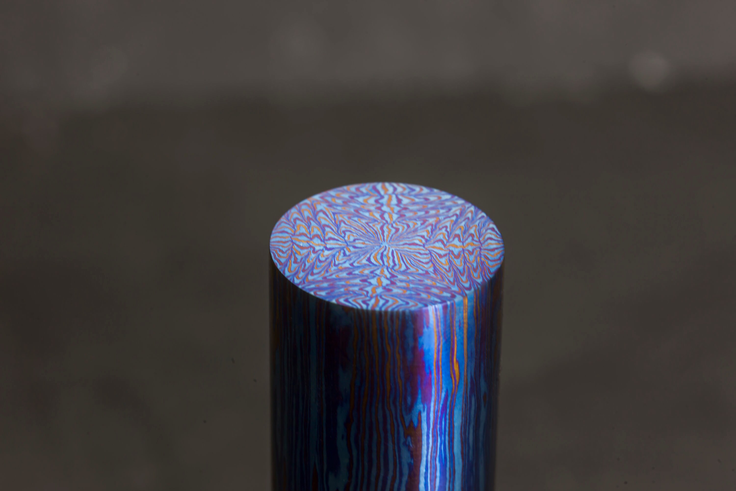 Titanium Damascus Rod 1.259 32mm Diameter X 10 - Etsy