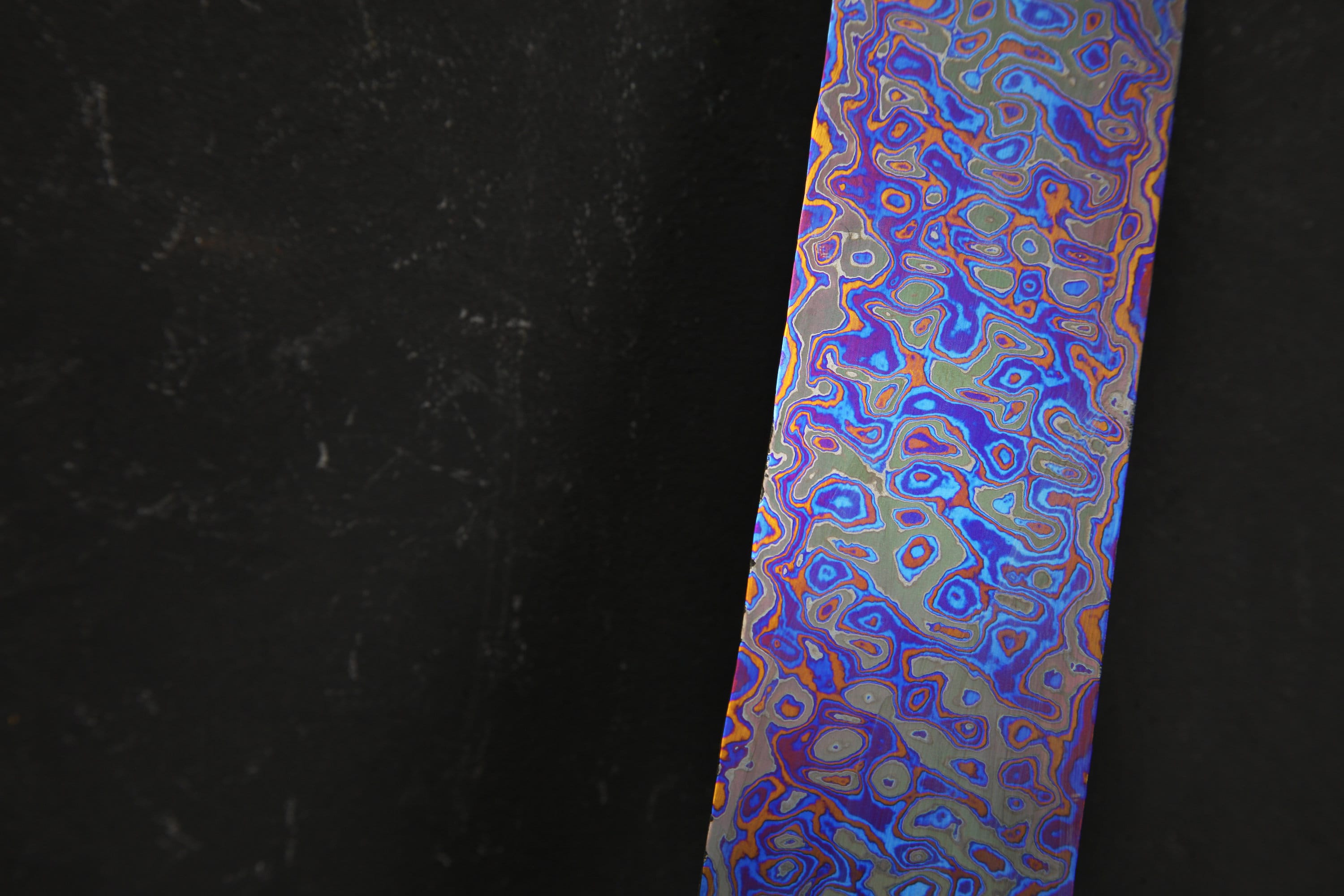 Zrti Damascus Billet 15 X 2 X 0.2 Zircuti - Etsy