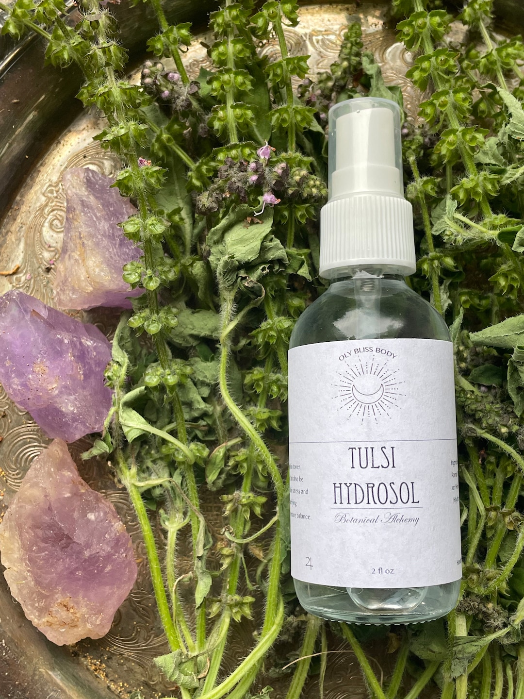 Organic Tulsi holy Basil Hydrosol 2fl Oz - Etsy