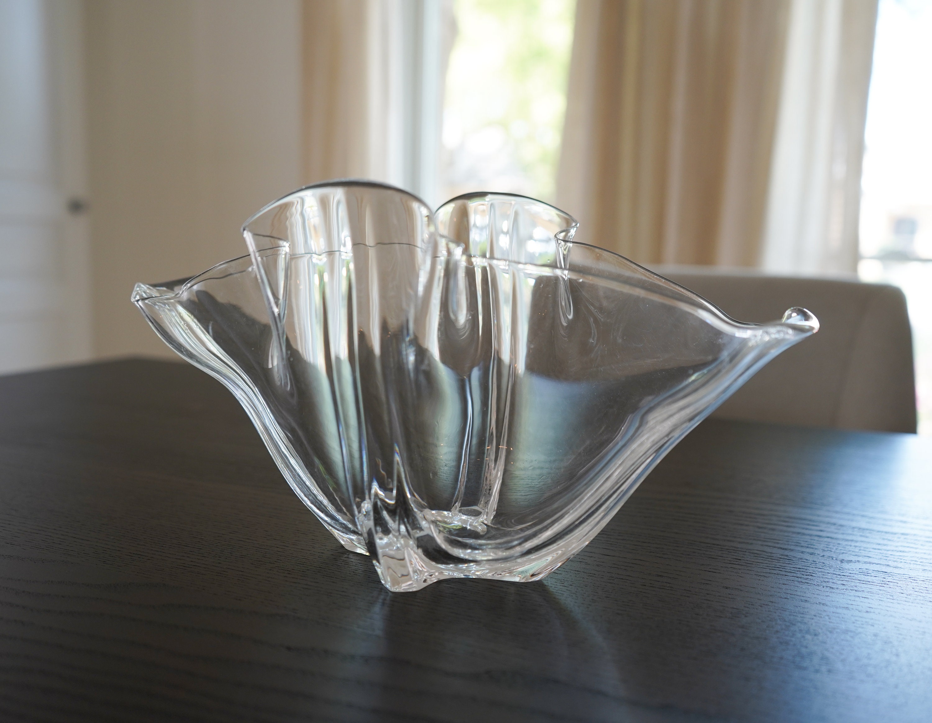 Vintage 1930's Steuben Ripple Vase Rare Vintage Glass Art - Etsy